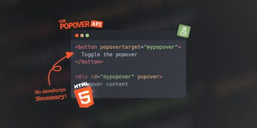 Understanding the Popover API