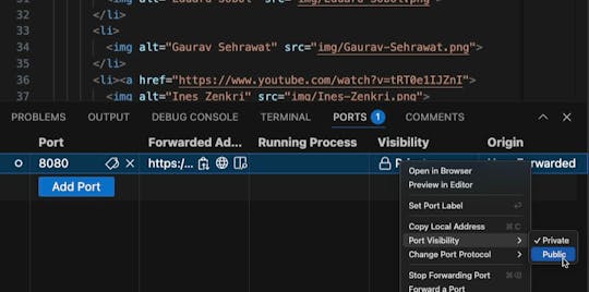 How to make a local application available on the web with Visual Studio ...