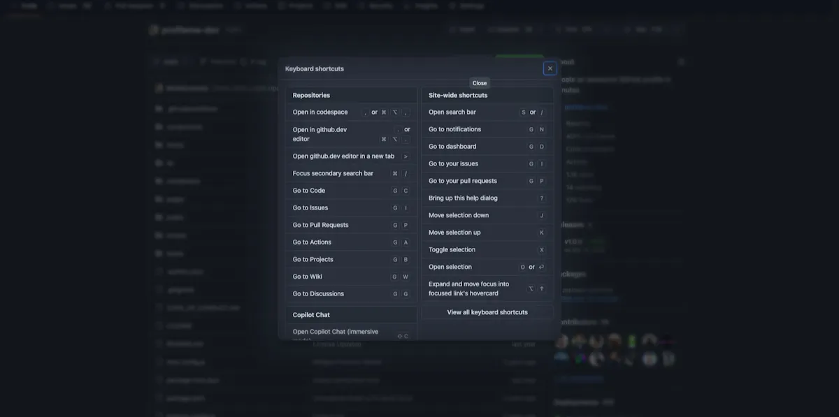 GitHub’s Hidden Keyboard Shortcuts to Boost Your Productivity